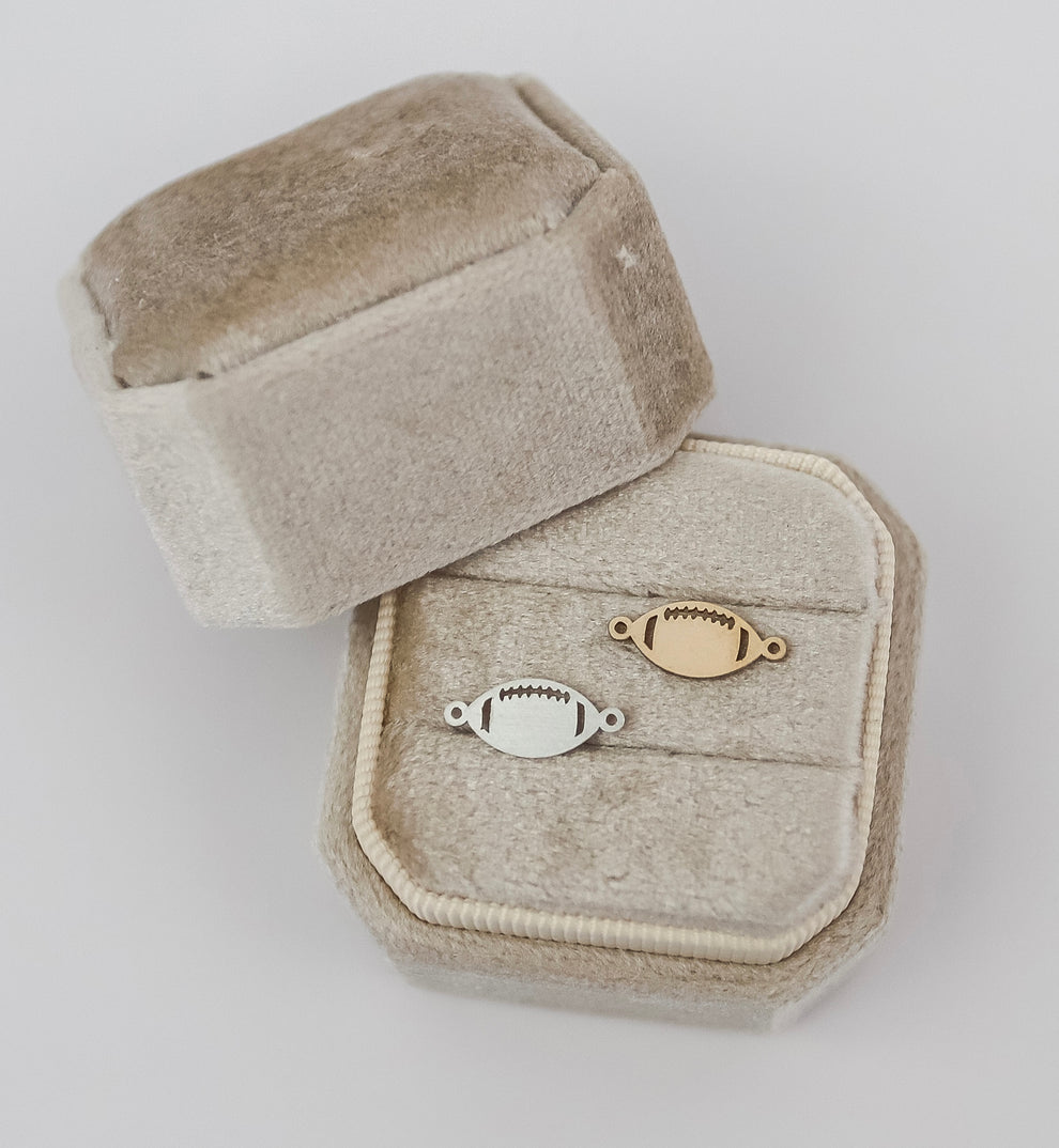 Football Connector – GF/SS – Stella + Rose Jewelry Supply