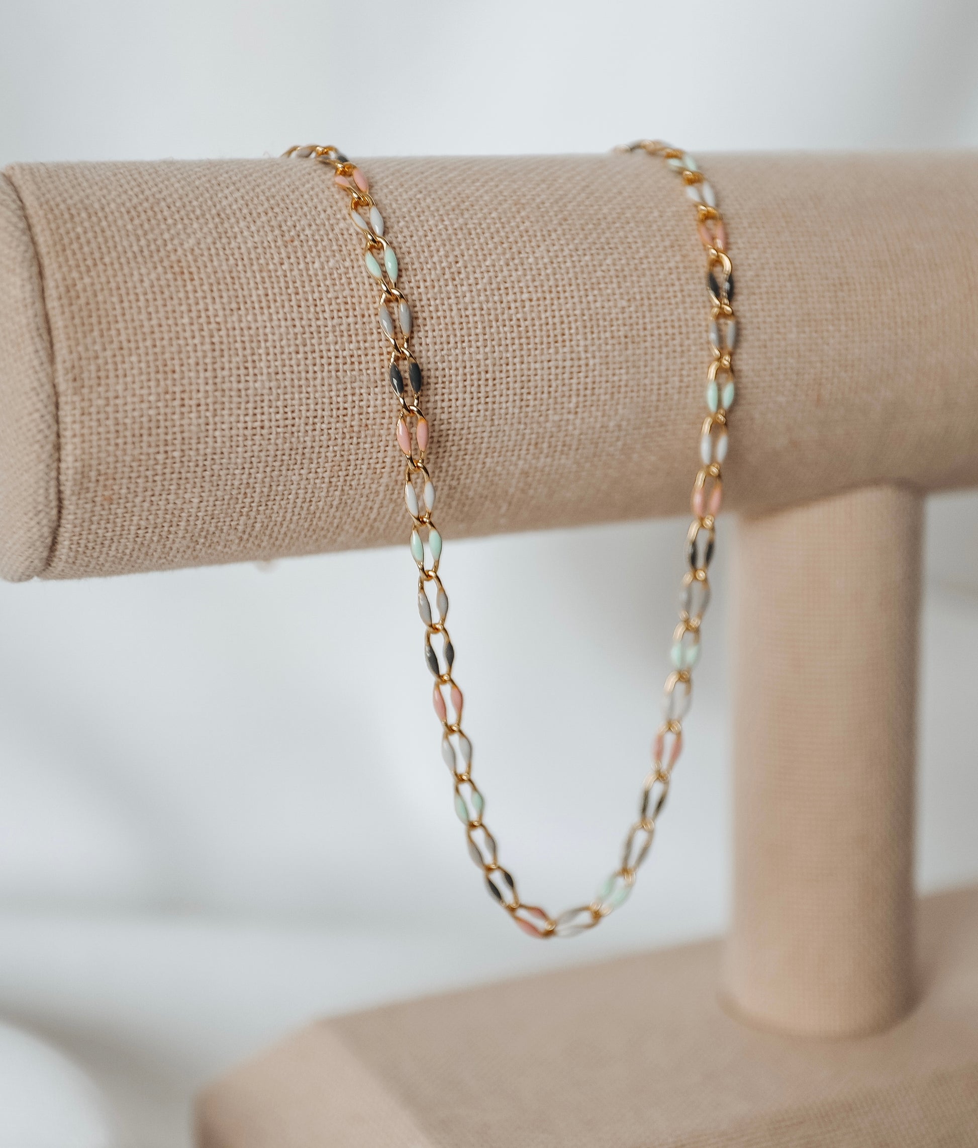 Plated Enamel Chain - Aurora – Stella + Rose Jewelry Supply